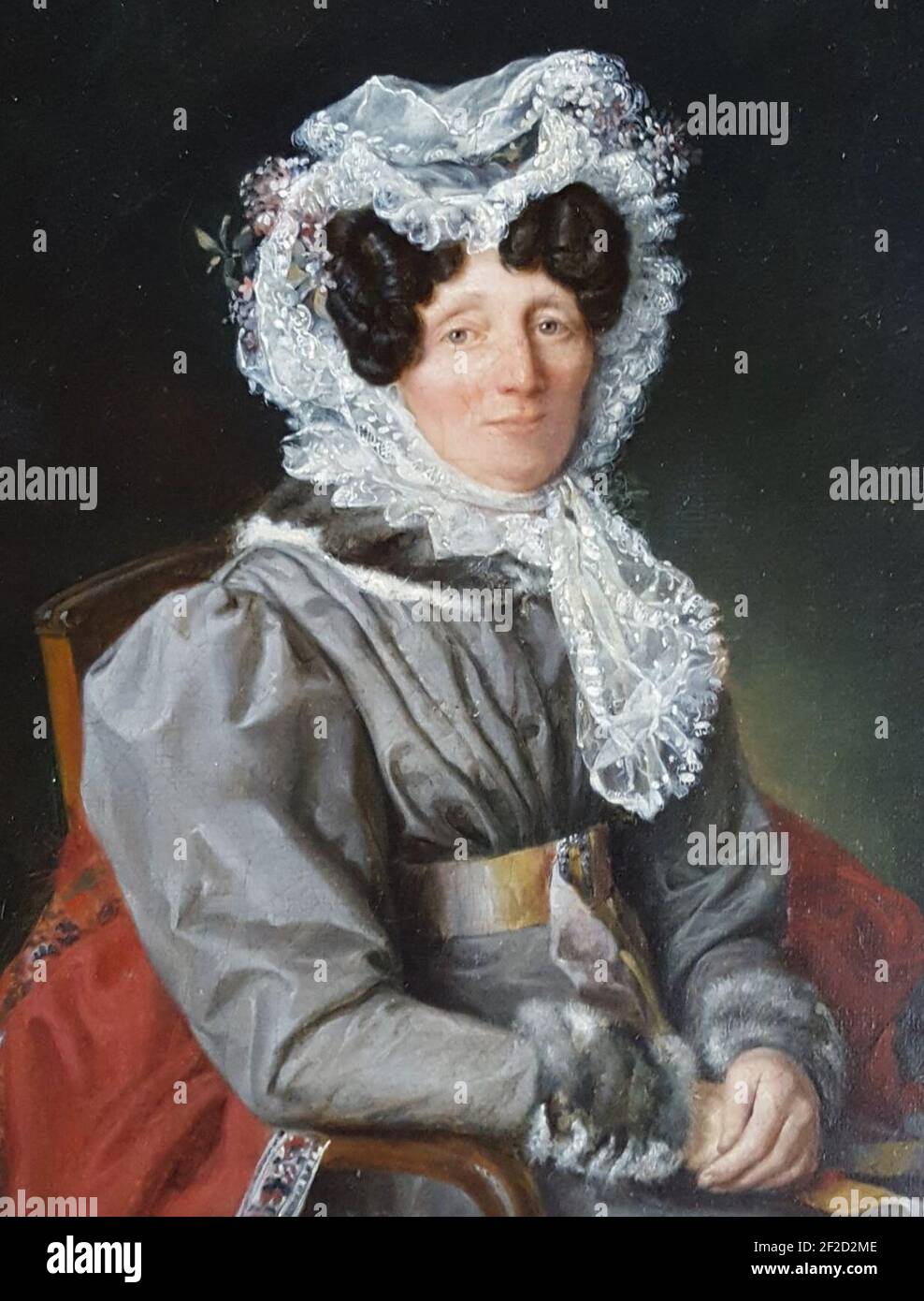 Portrait de Christine Wilhelmine Faber (1772-1858), épouse de Jean ...