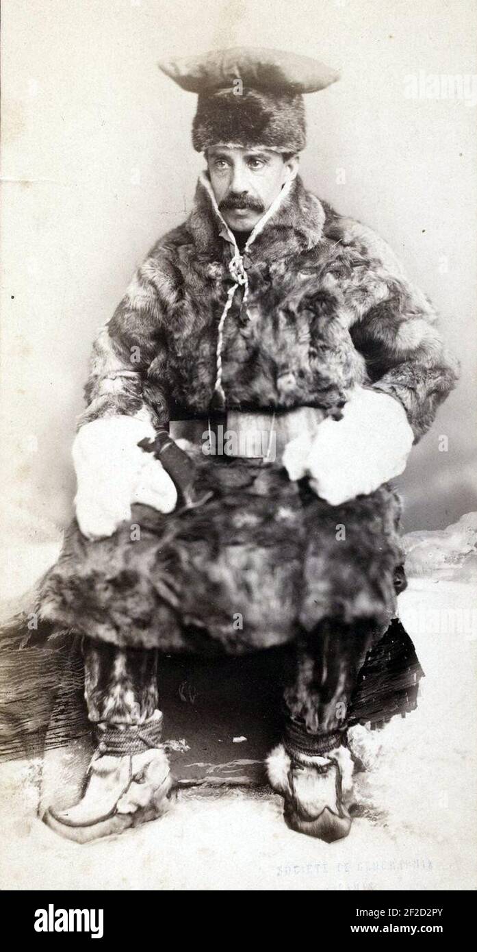 Portrait de Du Chaillu Stock Photo - Alamy