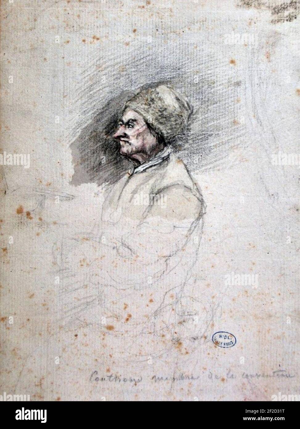 Portrait de Georges Couthon Stock Photo - Alamy