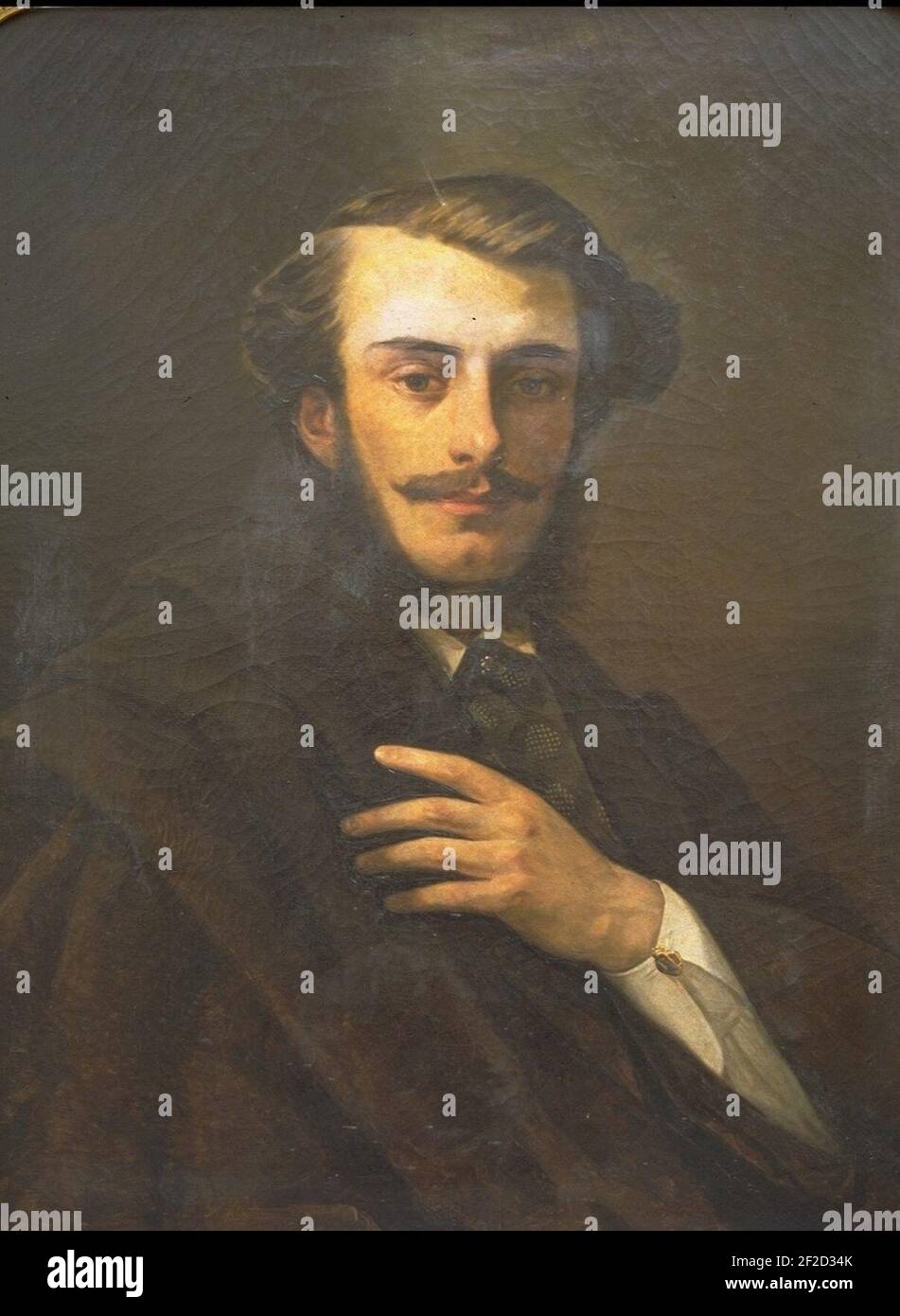 Portrait de Gustave Viaud Stock Photo - Alamy