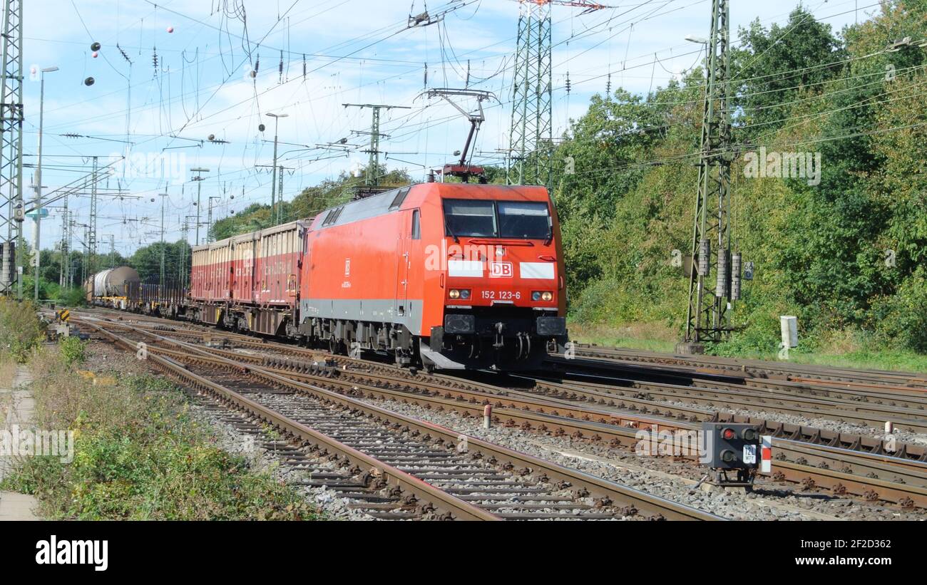 A class 152 EuroSprinter electric powered locomotive, operated by ...