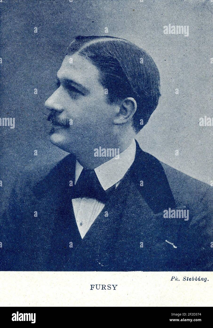 Portrait de Henri Fursy (1866-1929) par Edouard Stebbing Photographe ...