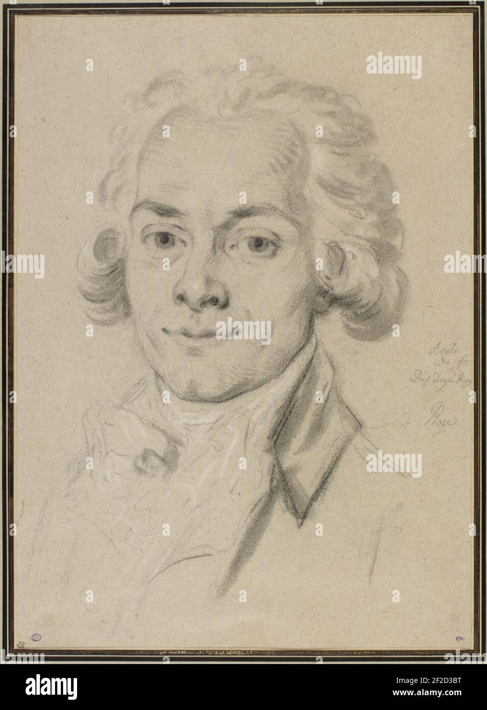 Portrait de Joseph Boze Stock Photo - Alamy