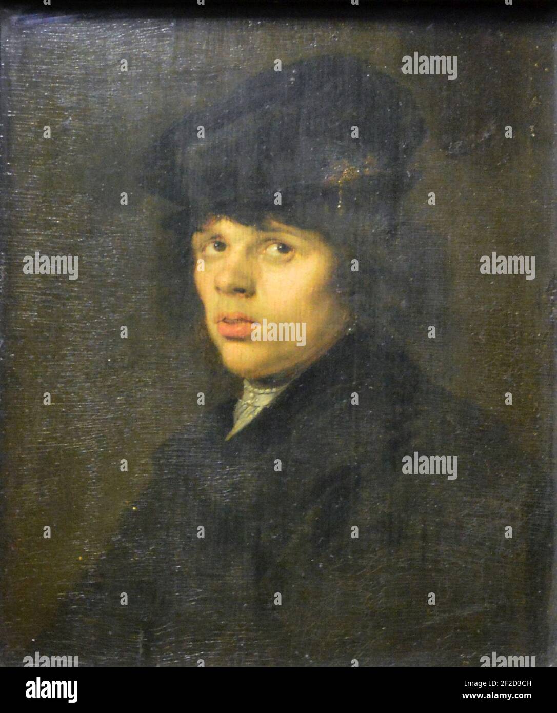 Portrait de jeune homme - David Bailly Stock Photo - Alamy