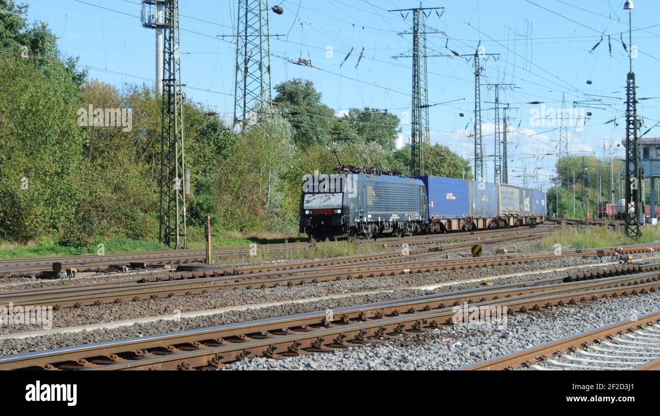 A class 189 EuroSprinter electric powered locomotive operated by MRCE ...