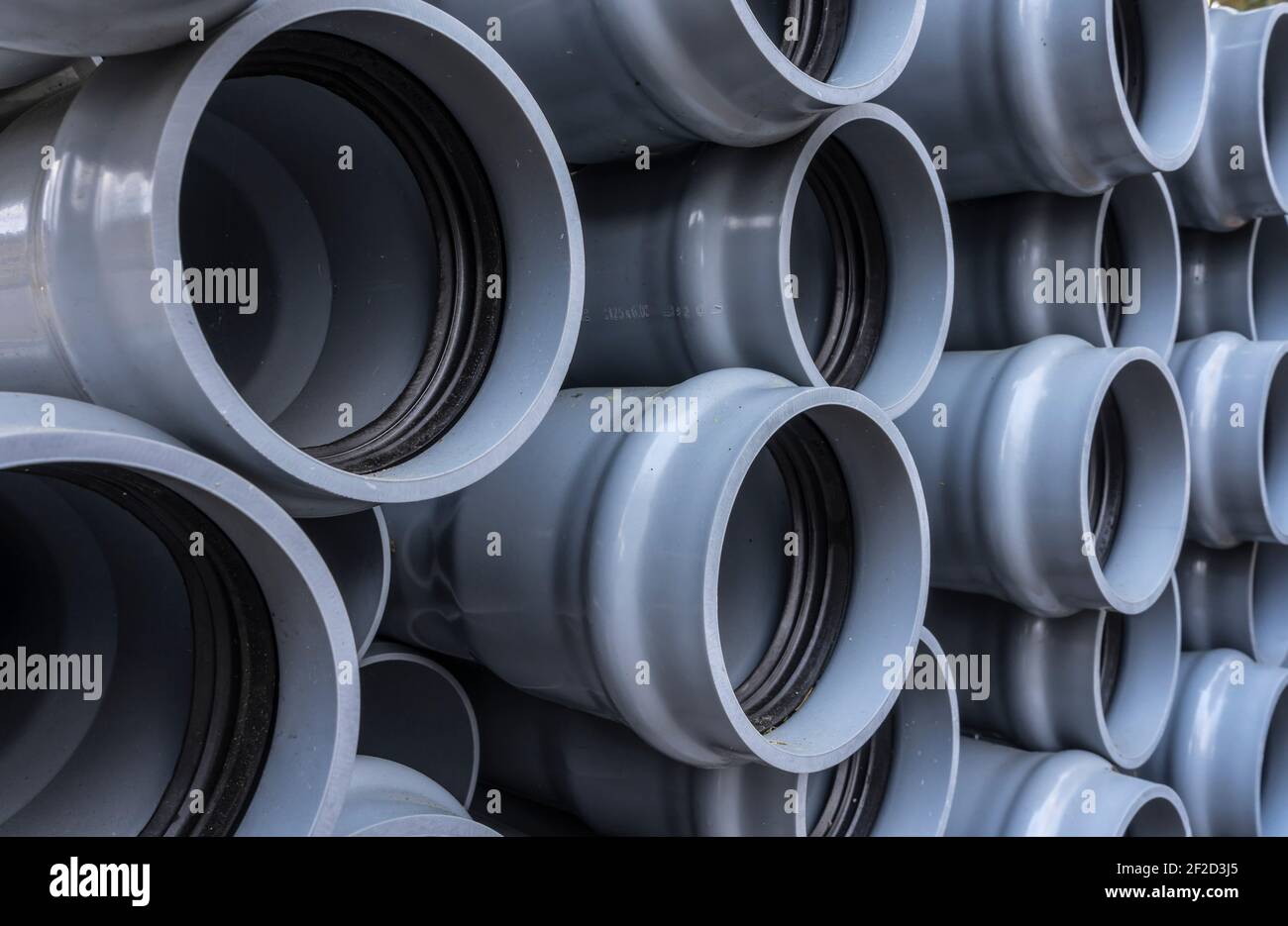 Plumbing urban plastic pipes hi-res stock photography and images - Alamy