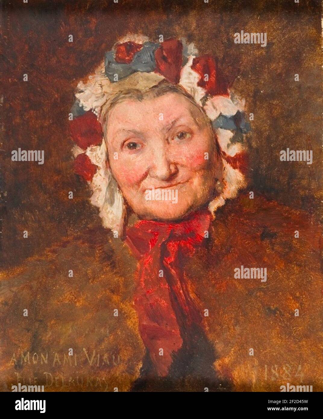 Portrait de Madame Viau Stock Photo - Alamy