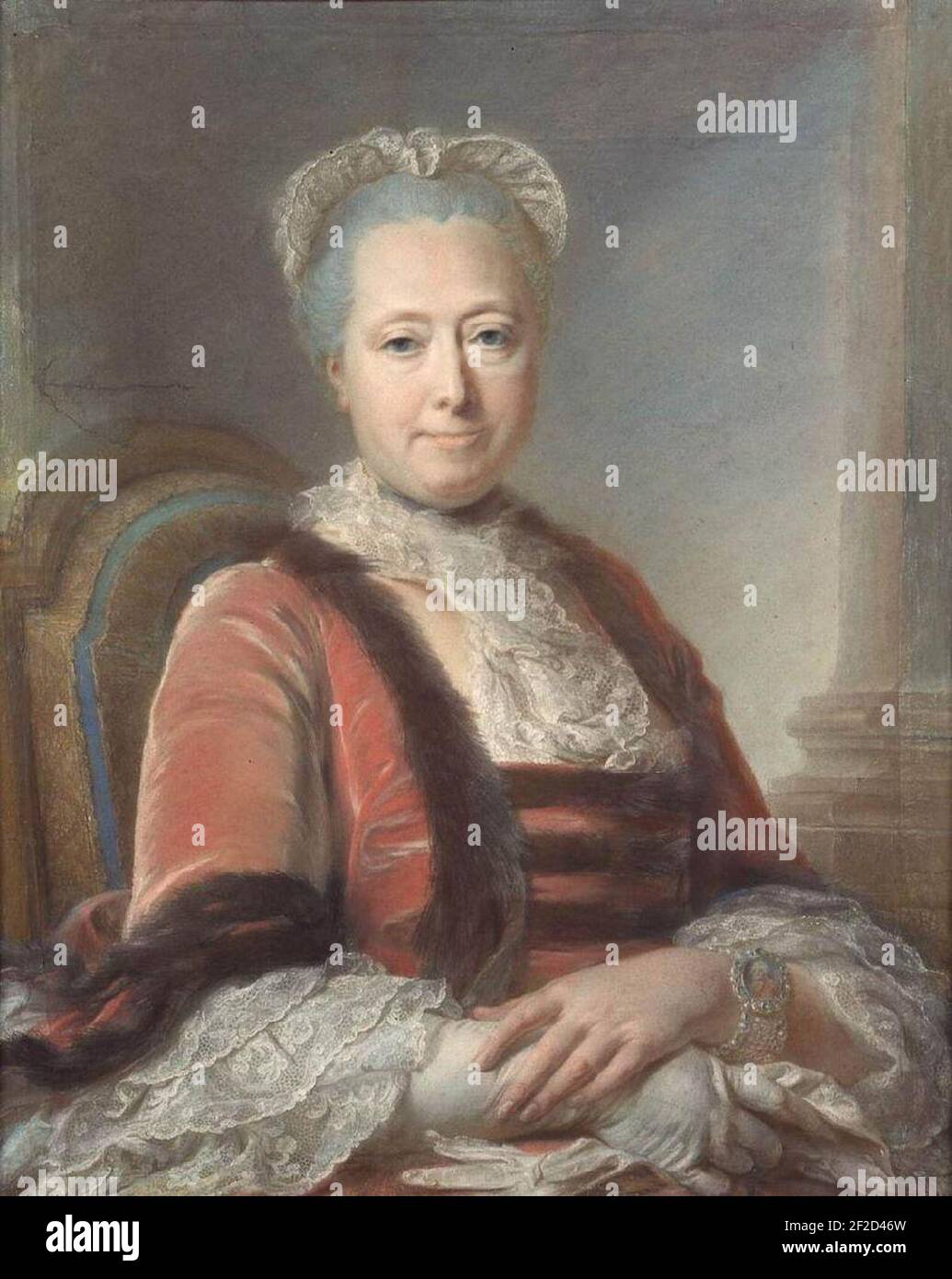 Portrait de Marguerite-Catherine Baudry Stock Photo - Alamy