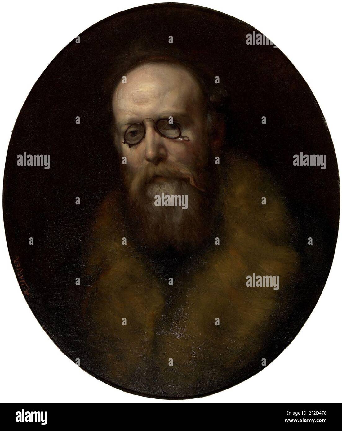 Portrait de Marc Monnier (1829-1885 Stock Photo - Alamy