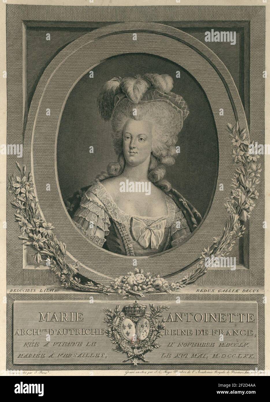 Portrait de marie antoinette hi-res stock photography and images - Alamy