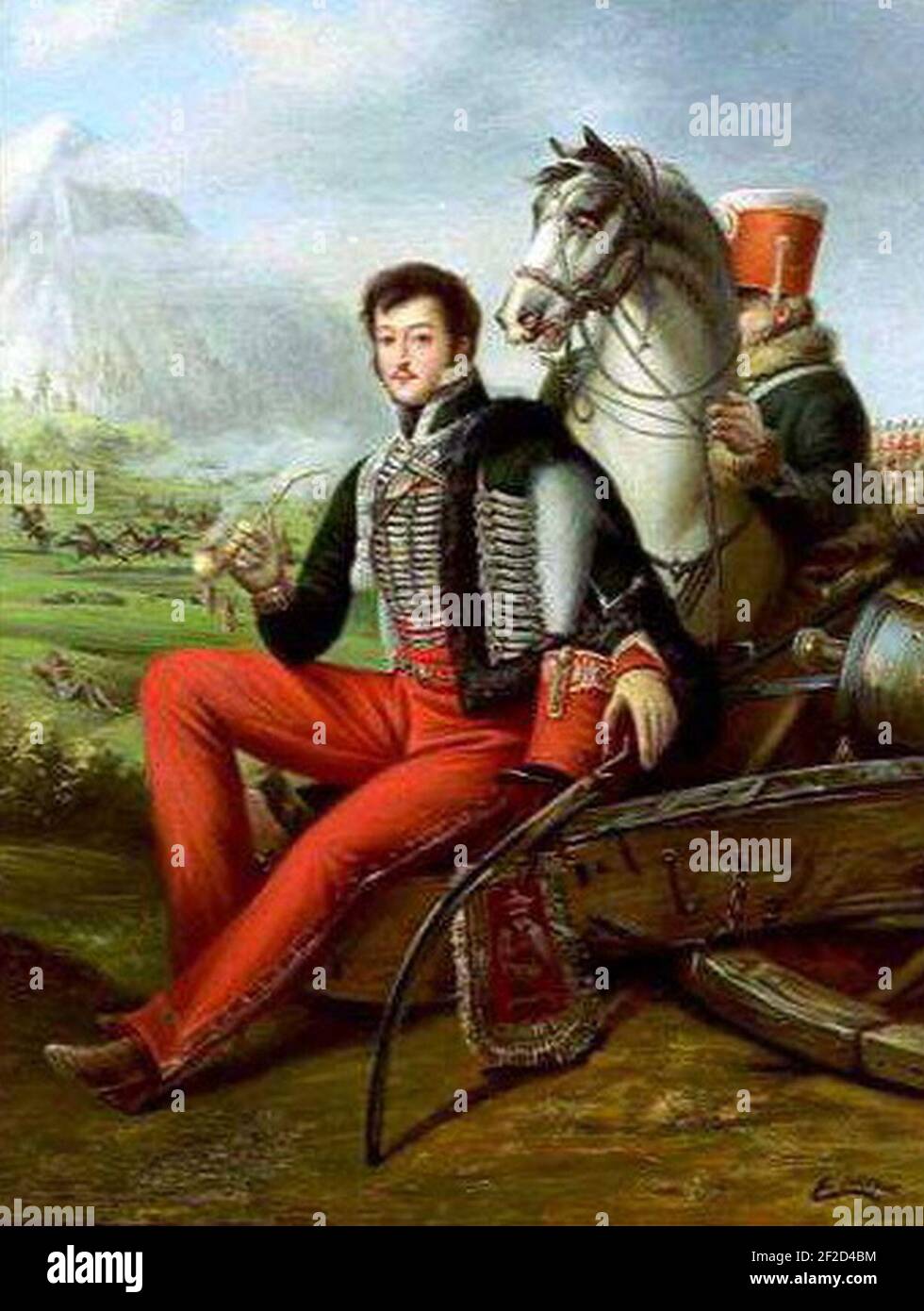 Portrait de Marie Joseph de Savoie-Carignan Stock Photo - Alamy