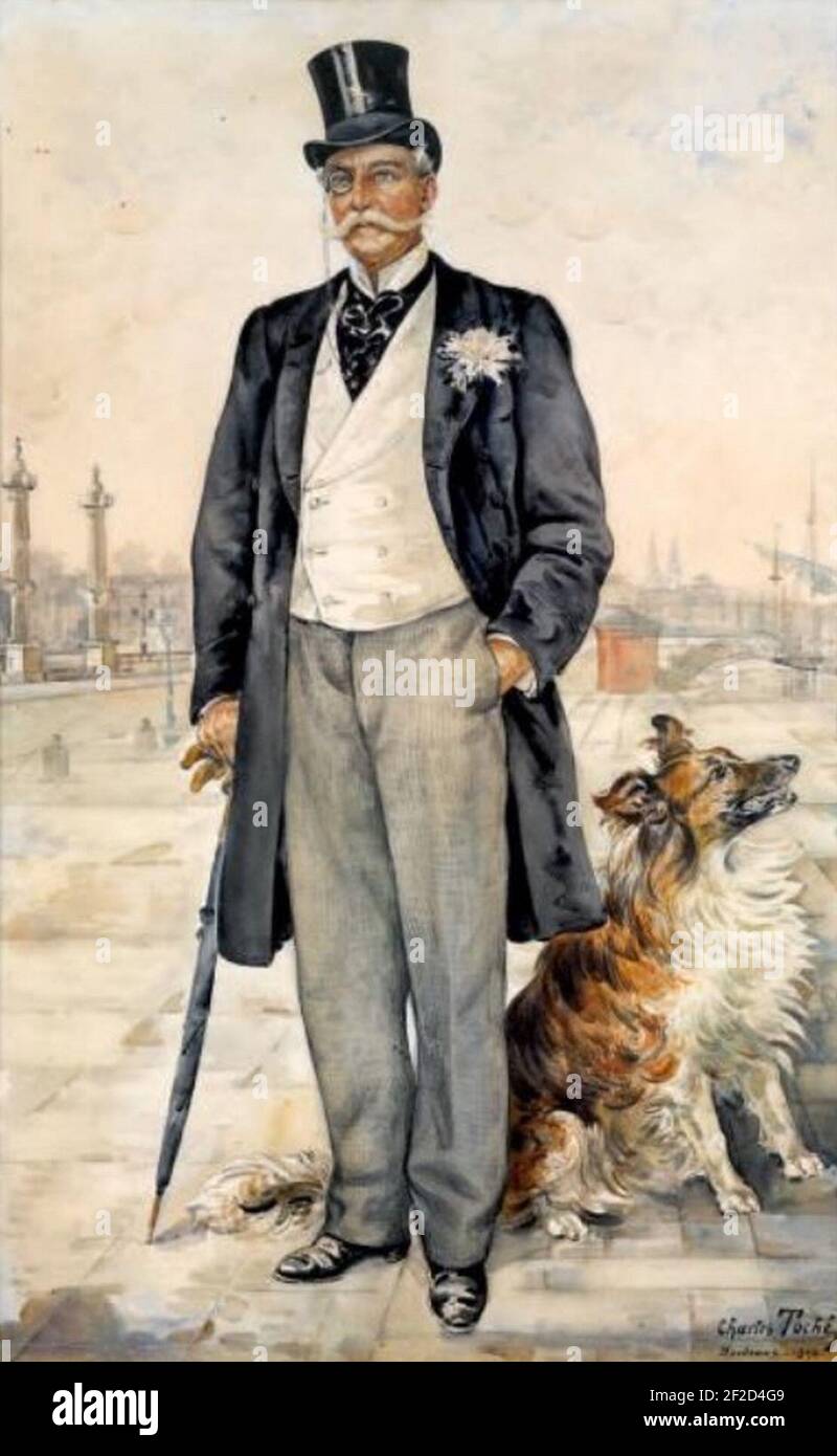 Portrait de Paul Promis Stock Photo - Alamy