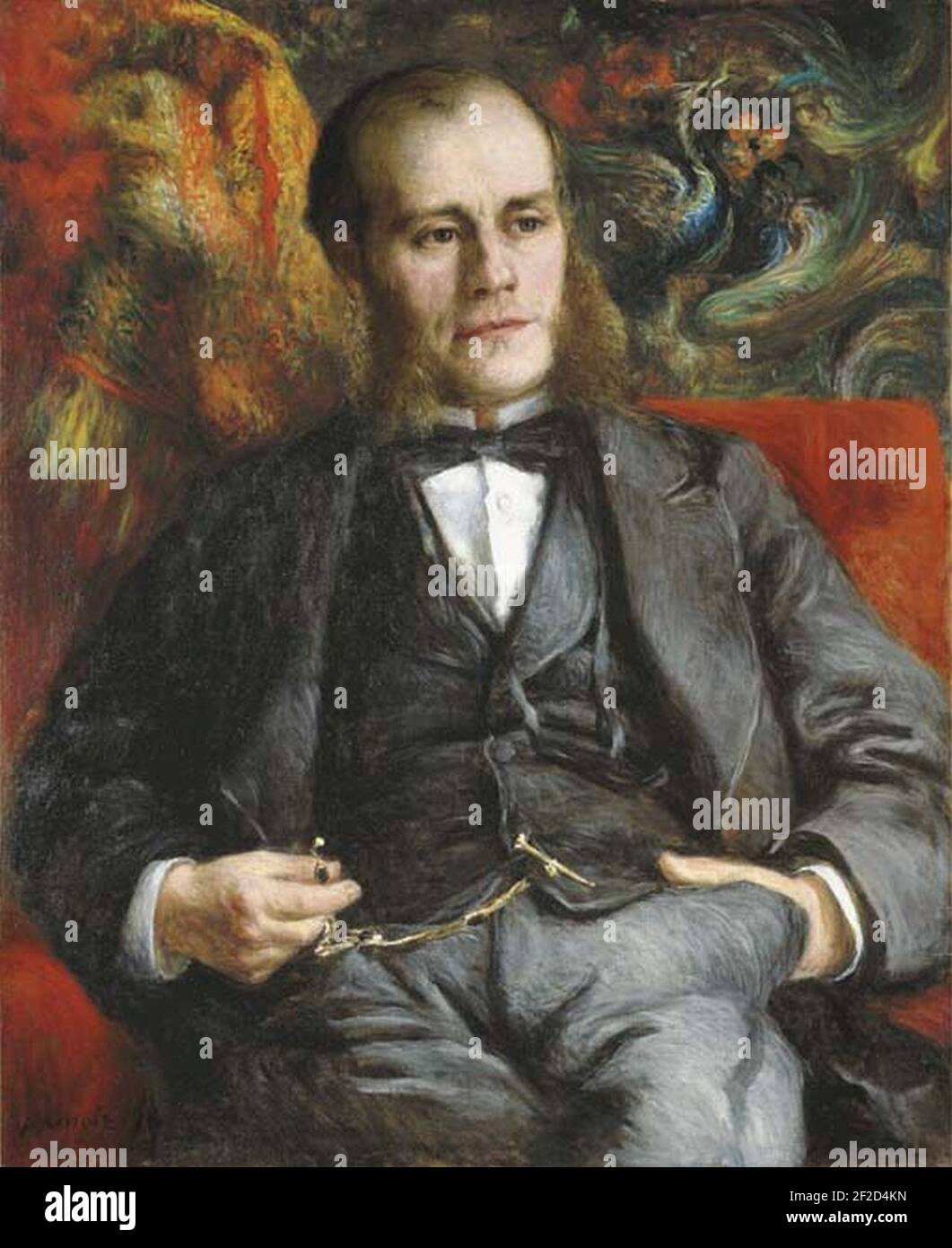 Portrait de Pierre-Henri Renoir Stock Photo - Alamy