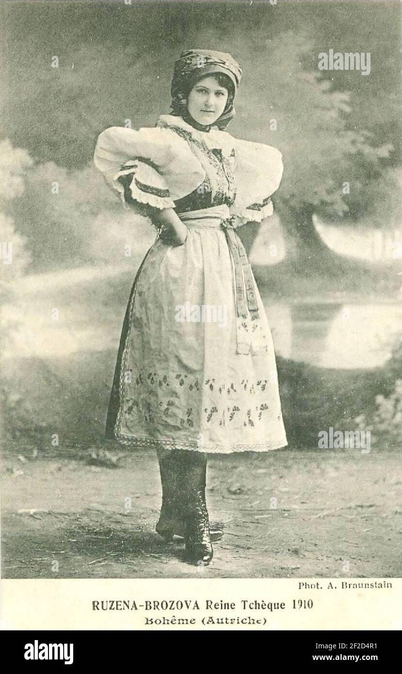 Portrait de Ruzena Brazova Stock Photo - Alamy