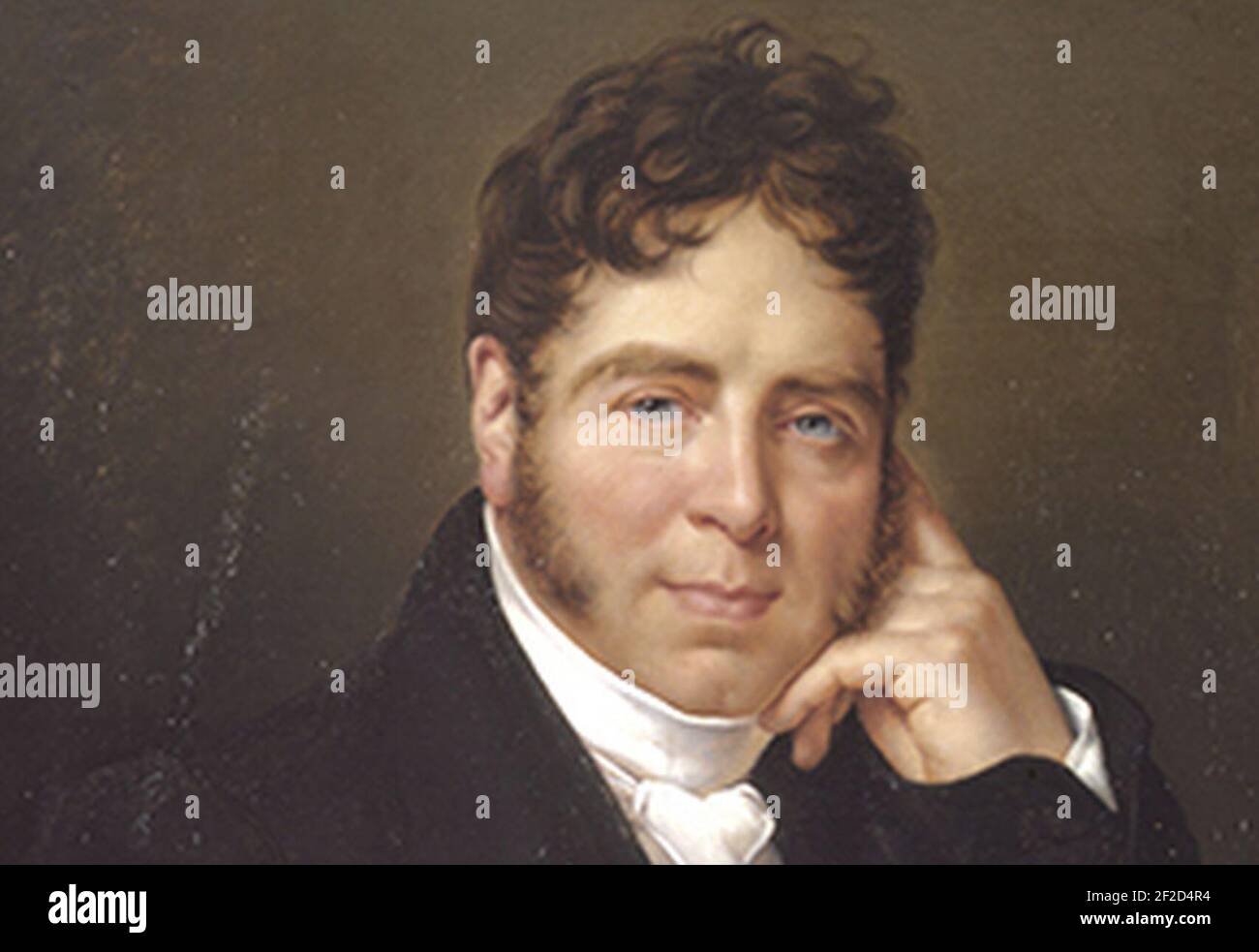 Portrait de Thomas Dobrée Stock Photo - Alamy