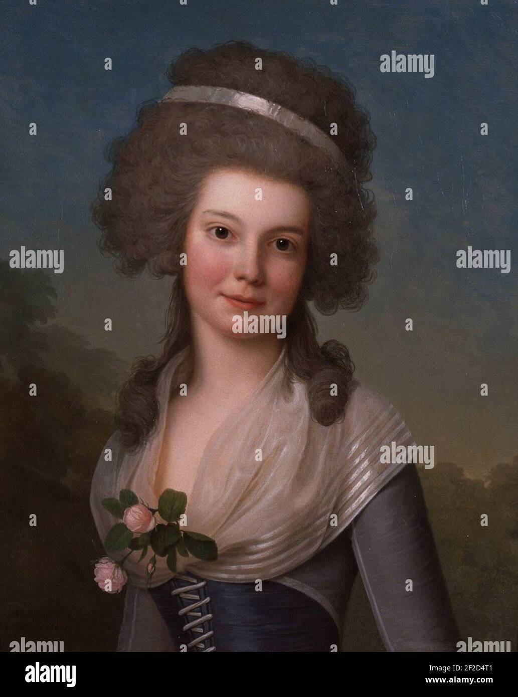 Portrait de Susan Johnston Stock Photo - Alamy