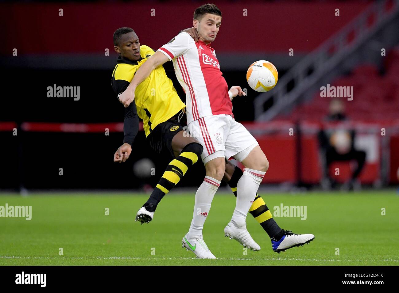 AMSTERDAM , NETHERLANDS - MARCH 11: Mohamed Ali Camera of Young Boys ...