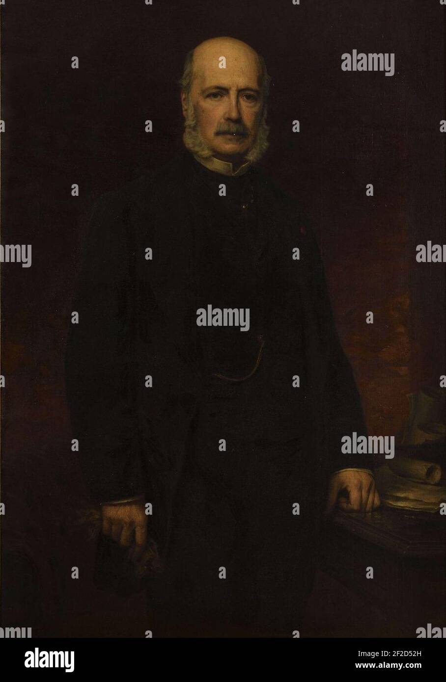 Portrait d'Ernest Goüin Stock Photo - Alamy