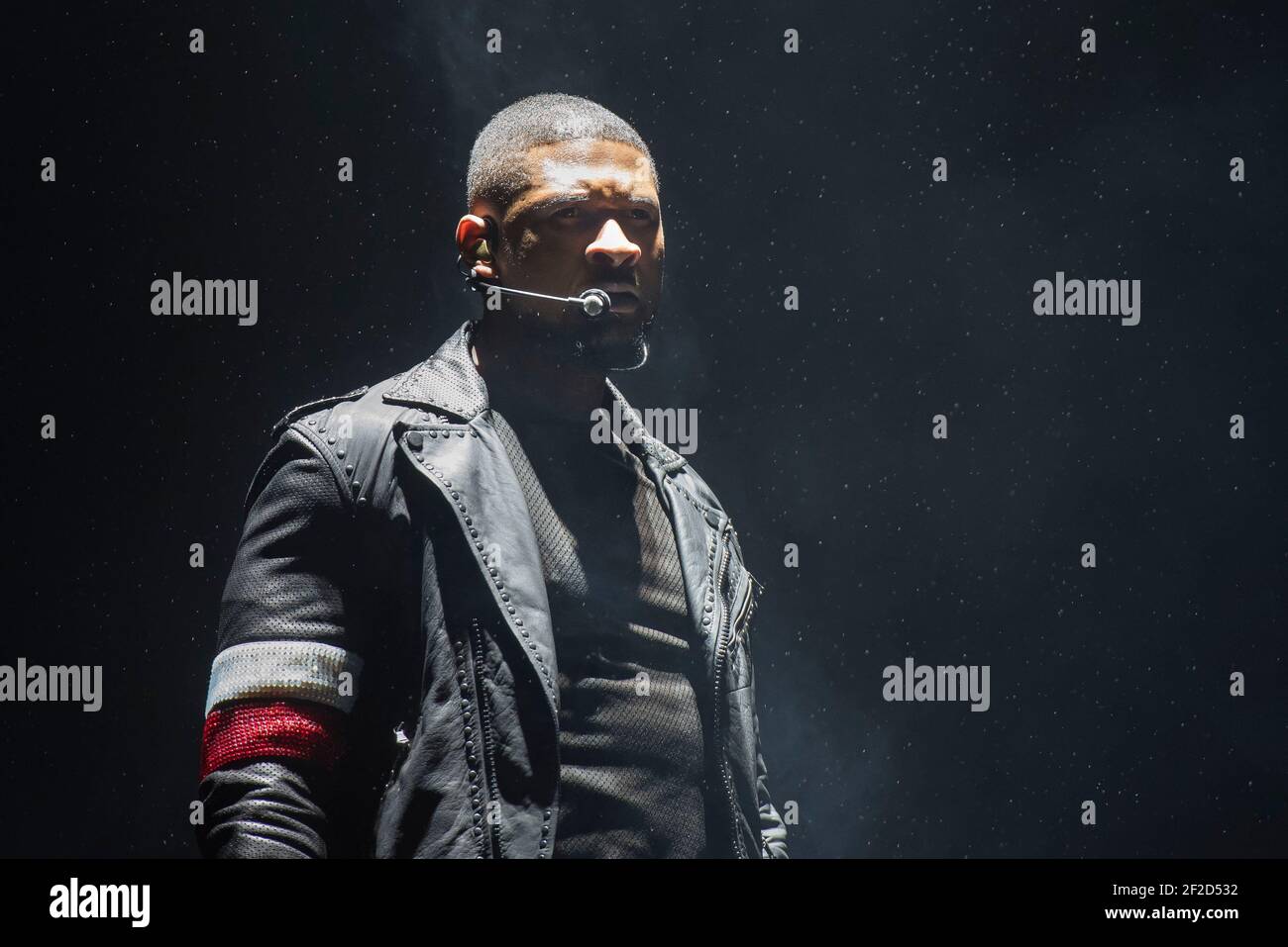 Usher performs live at the O2 Arena, Greenwich - London Stock Photo - Alamy