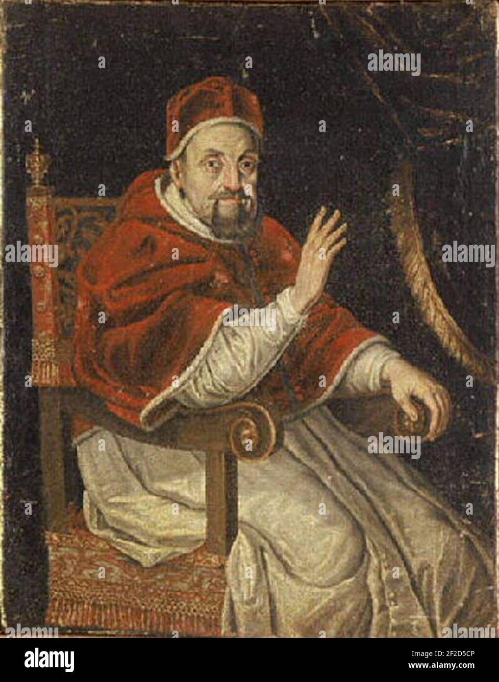 Portrait du pape Grégoire XV Stock Photo - Alamy