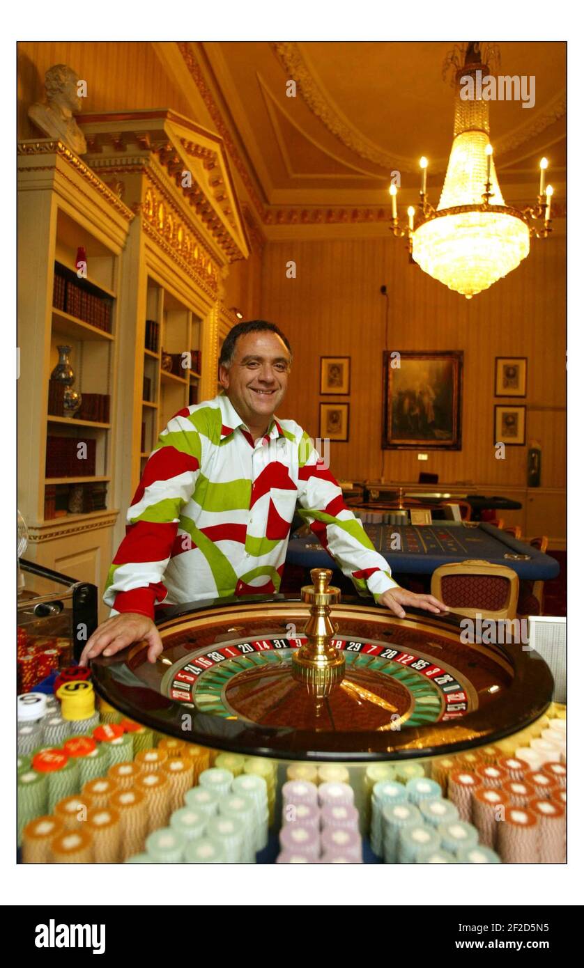 Casino 50 St James st. co owner Robert Earl with (lt to rt) Marc Merran ...