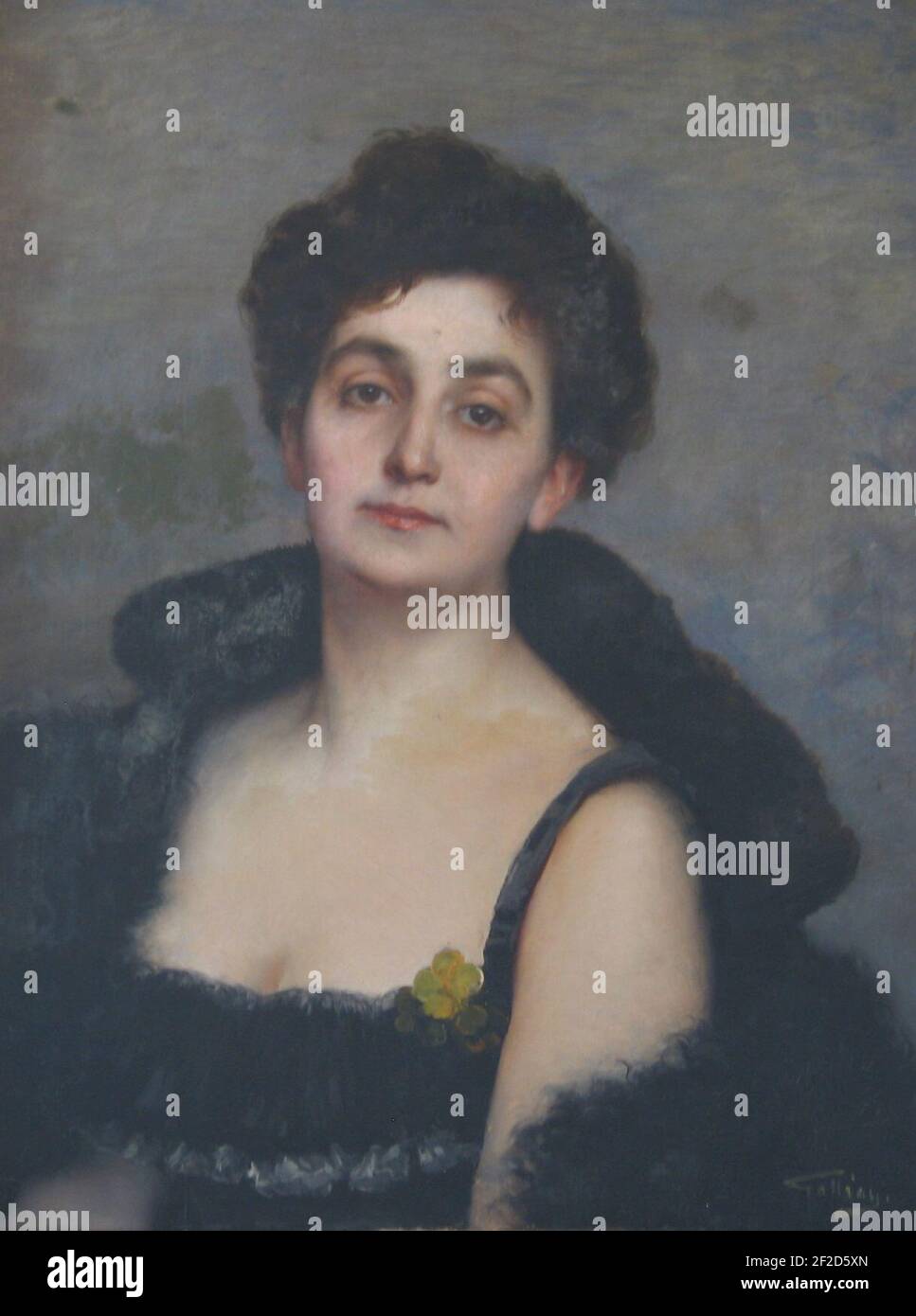 Portrait Honorine Lambert Stock Photo - Alamy