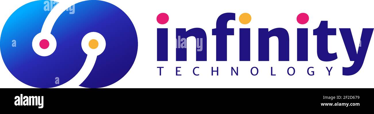 Infinity Tech logo vector template, Creative Infinity logo design ... Infinity Tech logo vector template, Creative Infinity logo design ...