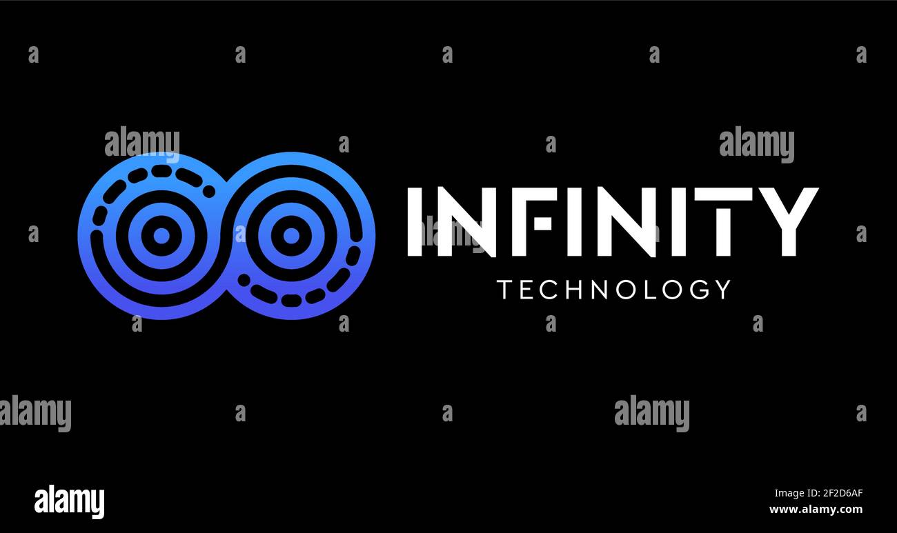 Infinity Tech logo vector template, Creative Infinity logo design ... Infinity Tech logo vector template, Creative Infinity logo design ...