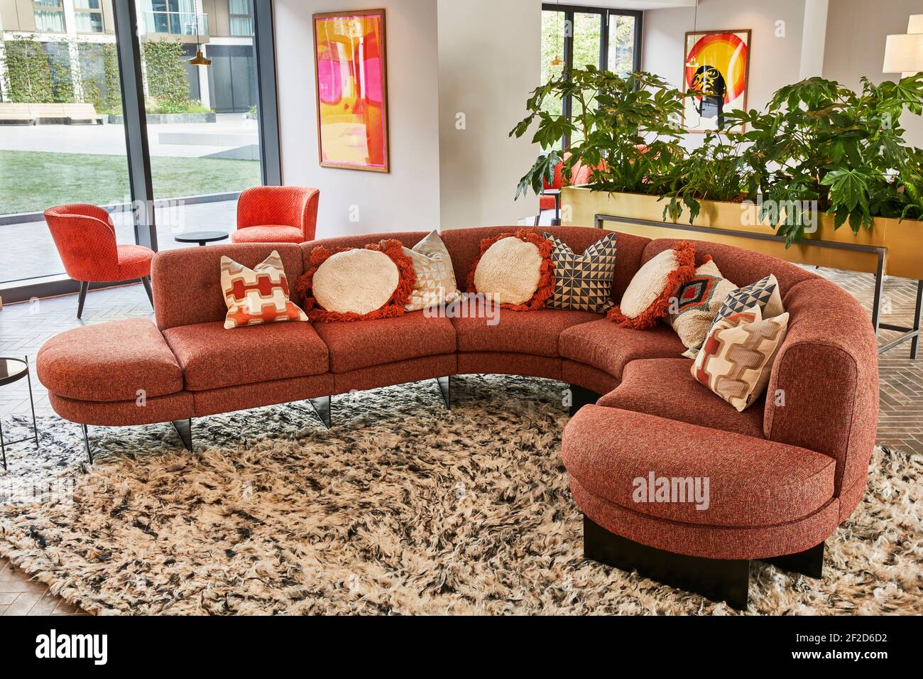 Lobby area. Moda Living Angel Gardens, Manchester, United Kingdom ...