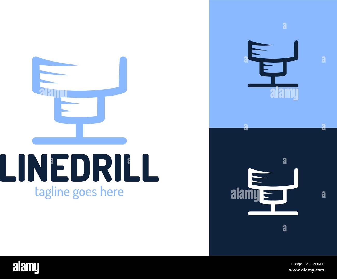 Drill Construction Logo Template vector illustration. Drilling icon ...