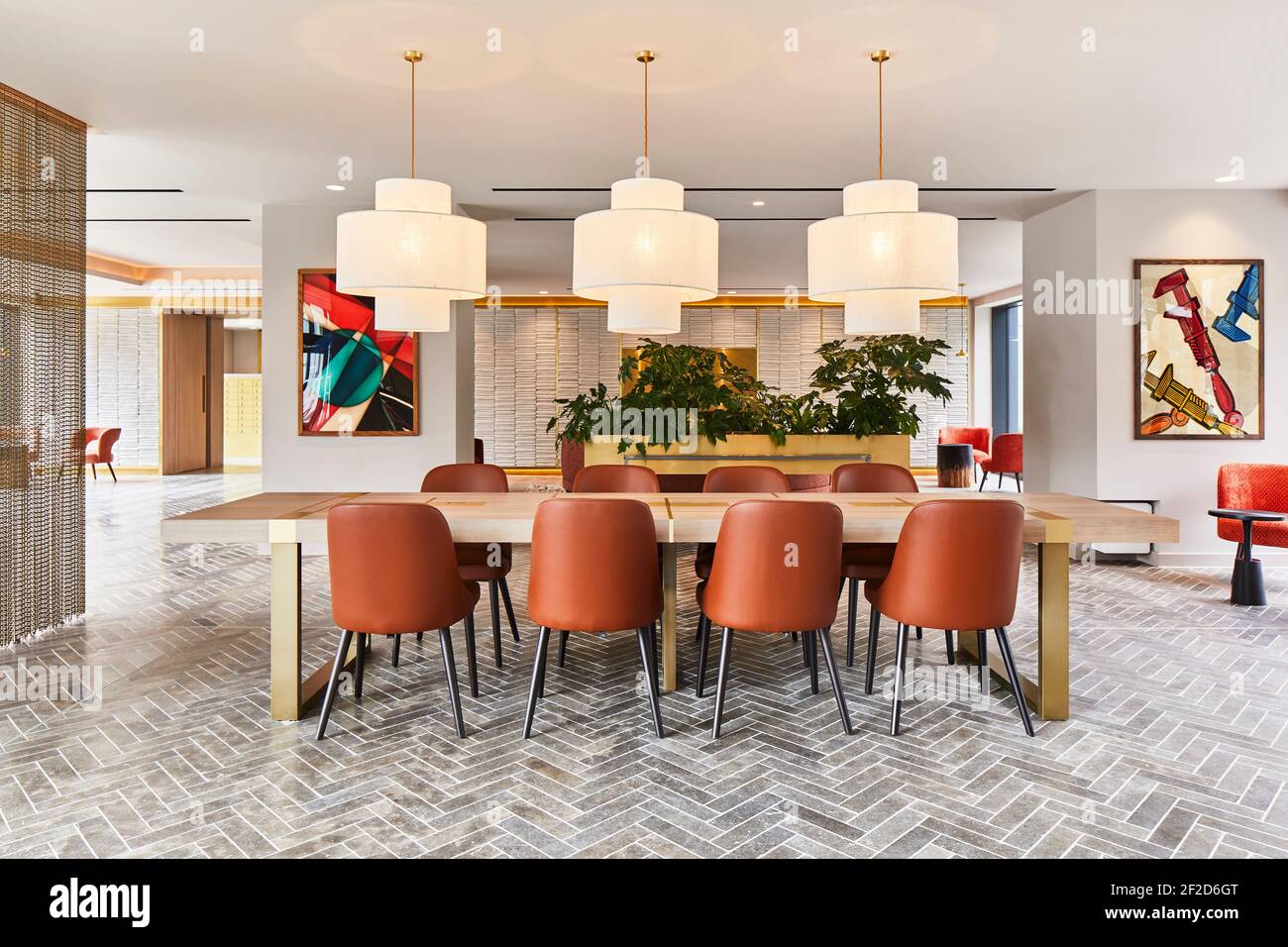 Lobby area. Moda Living Angel Gardens, Manchester, United Kingdom ...