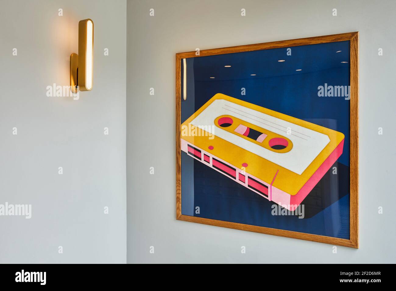 Details of lobby area. Moda Living Angel Gardens, Manchester, United ...