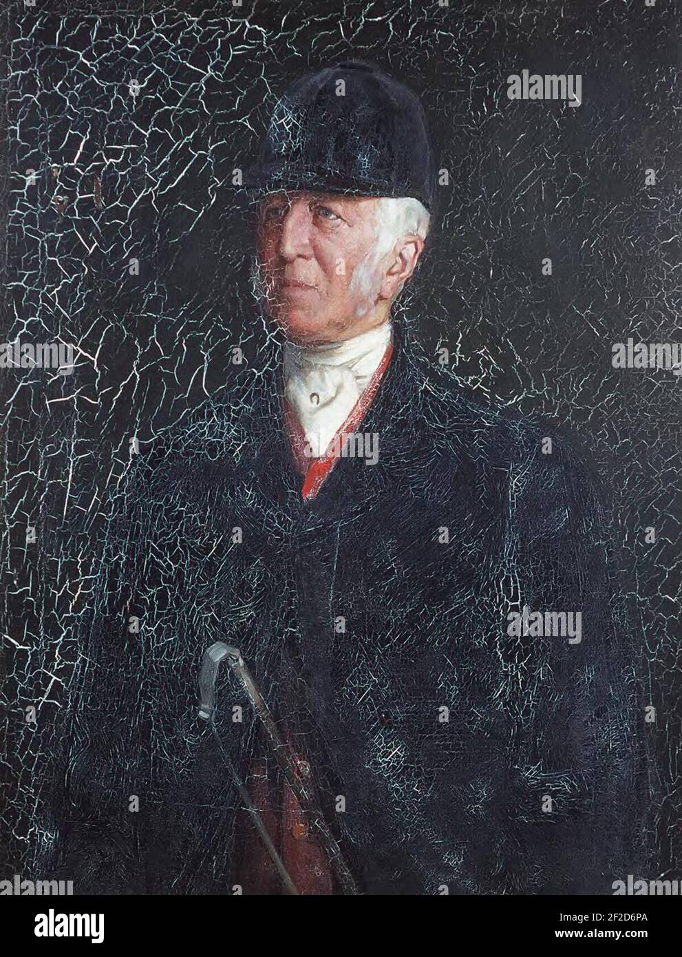 Portrait of a gentleman as a hunter Stock Photo - Alamy