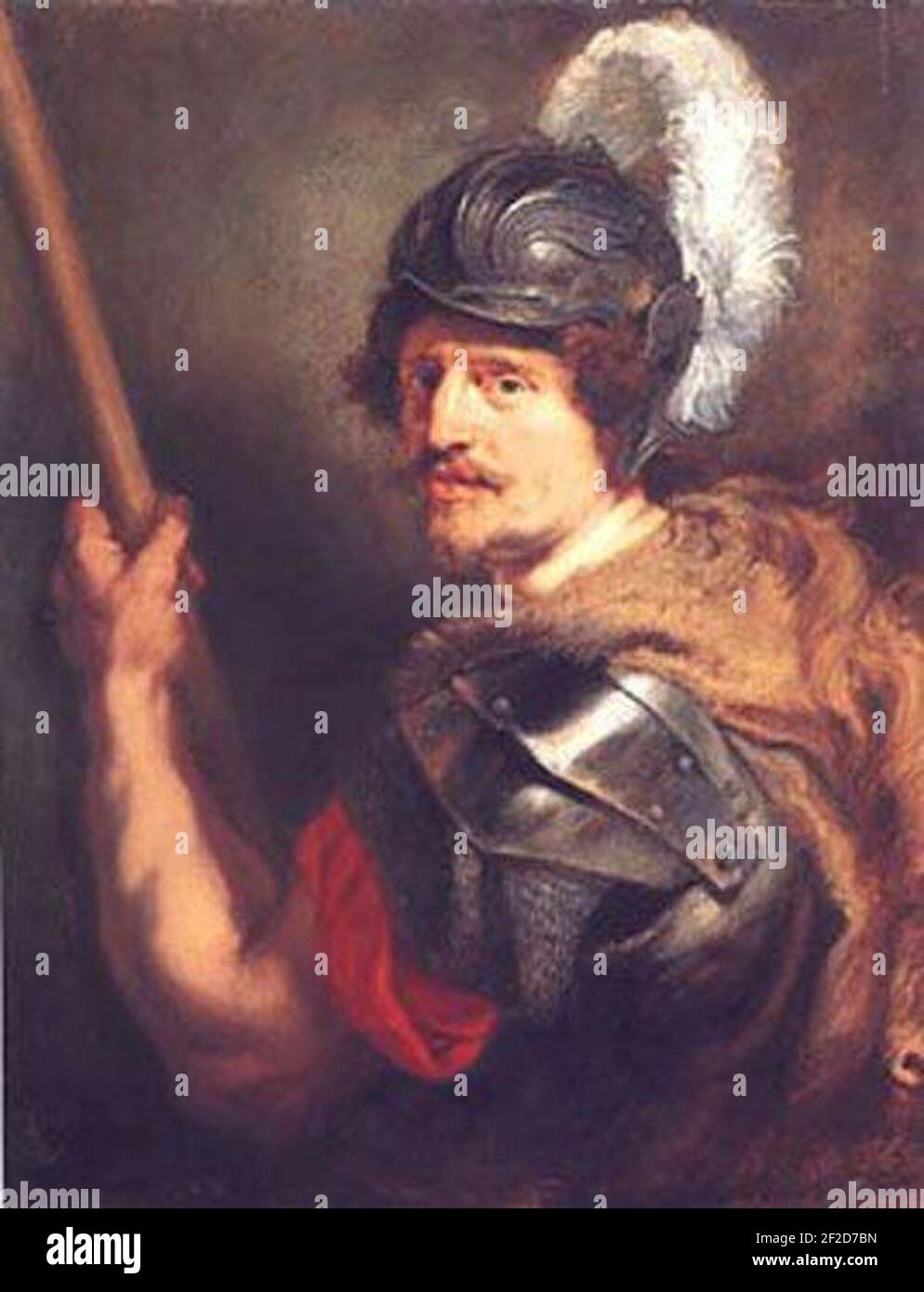 Portrait of a Man as the god Mars by Rubens Stock Photo - Alamy