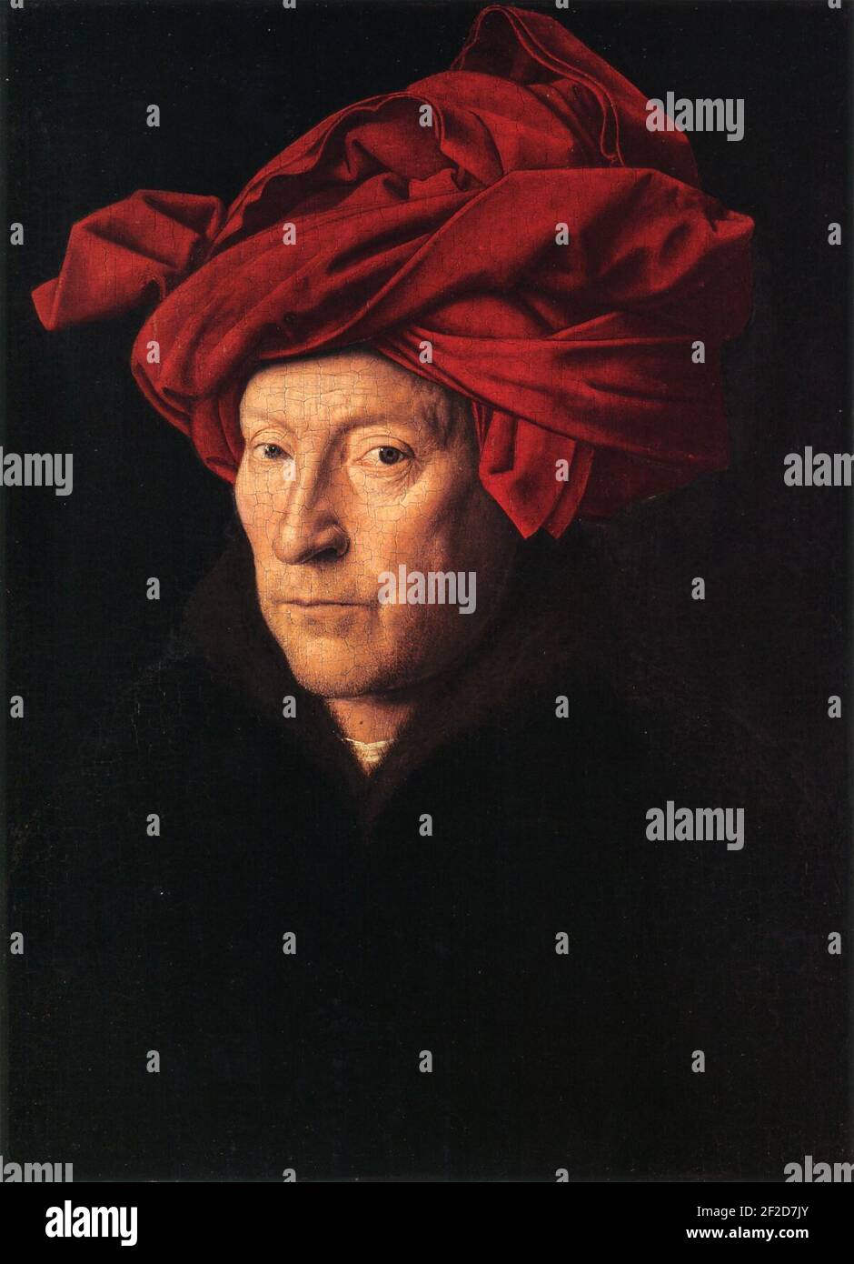 Man in red turban jan van eyck hi-res stock photography and images - Alamy