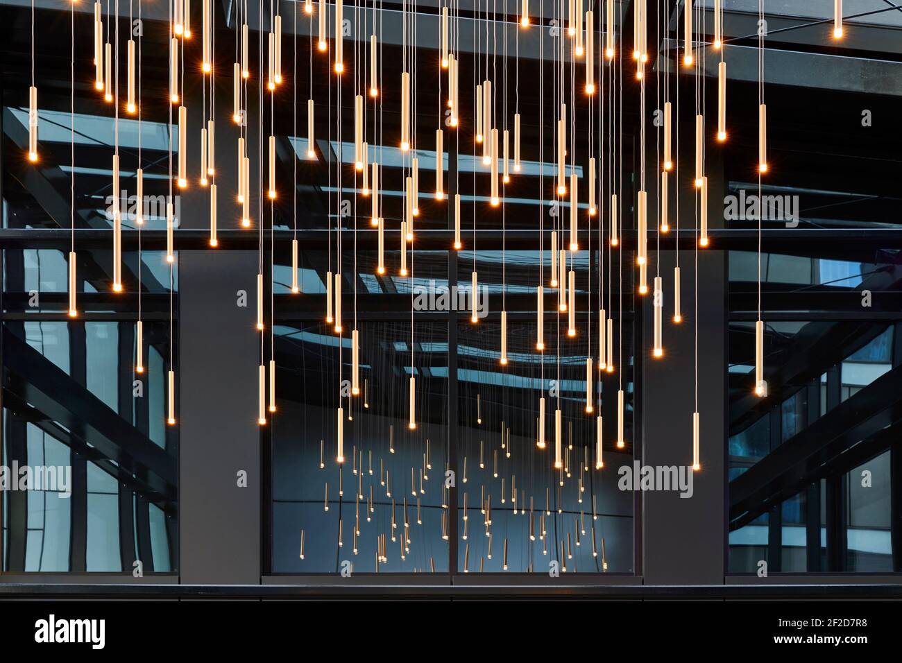 Lighting detail. Moda Living Angel Gardens, Manchester, United Kingdom ...