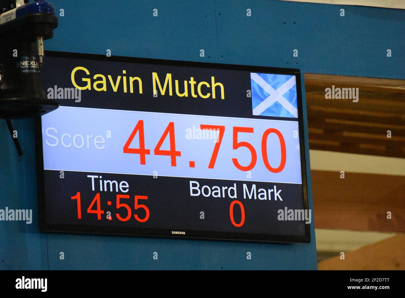 Gavin Mutch at World Champs, France Stock Photo - Alamy