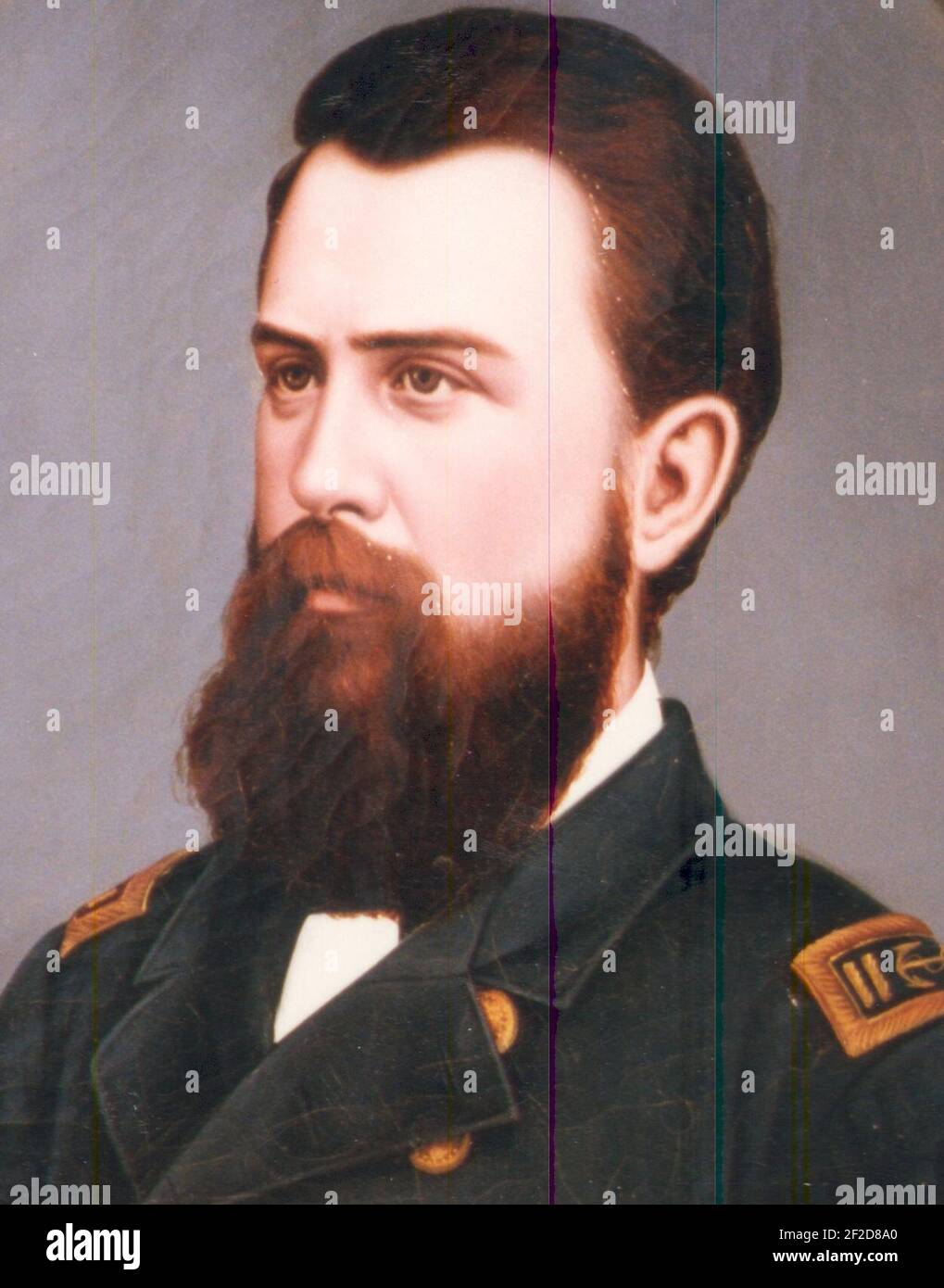 Portrait of a Naval Captain Stock Photo - Alamy