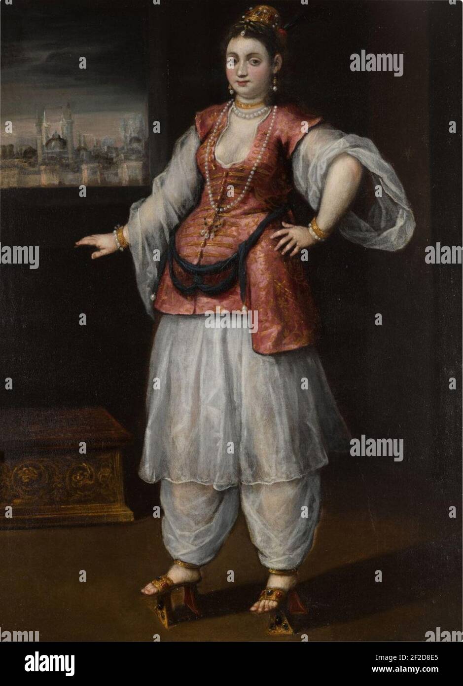 PORTRAIT OF A SULTANA, FULL-LENGTH Stock Photo - Alamy