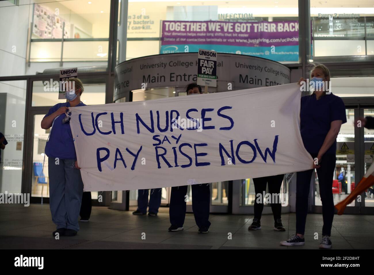 London, England, UK. 11th Mar, 2021. National Health Service (NHS ...