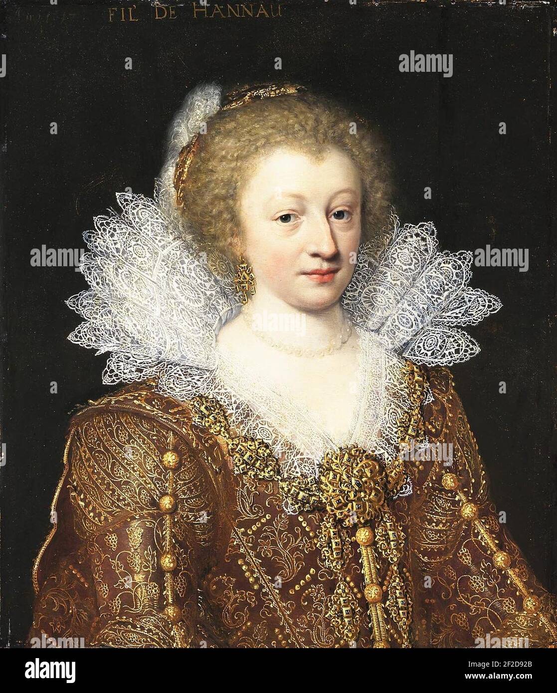 Portrait of a Woman, Jan Anthonisz. van Ravesteyn (1617 Stock Photo - Alamy