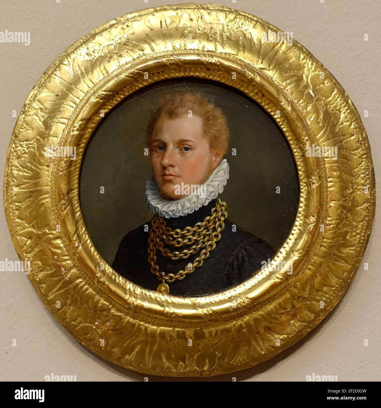 Portrait of a young gentleman, artist unknown Stock Photo - Alamy