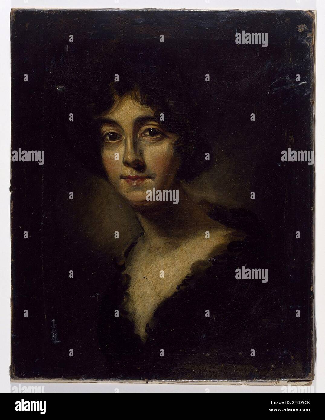 Portrait of a Young Woman by Unknown Stock Photo - Alamy