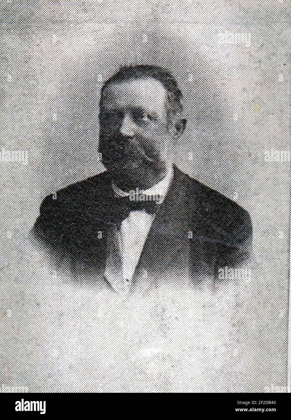 Portrait of Arnošt Hanisch Stock Photo - Alamy