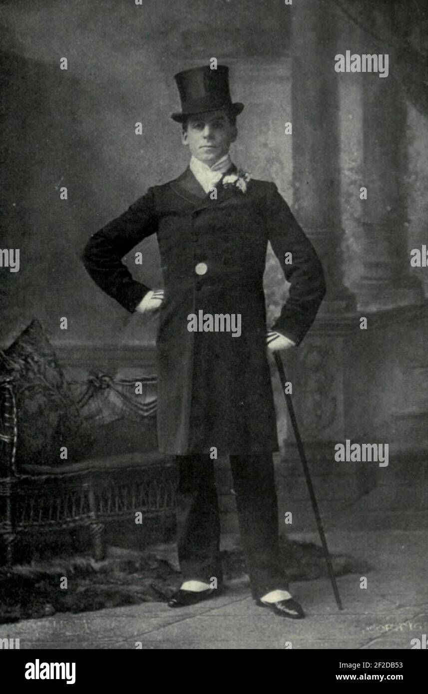 Portrait of Arthur Roberts Stock Photo - Alamy