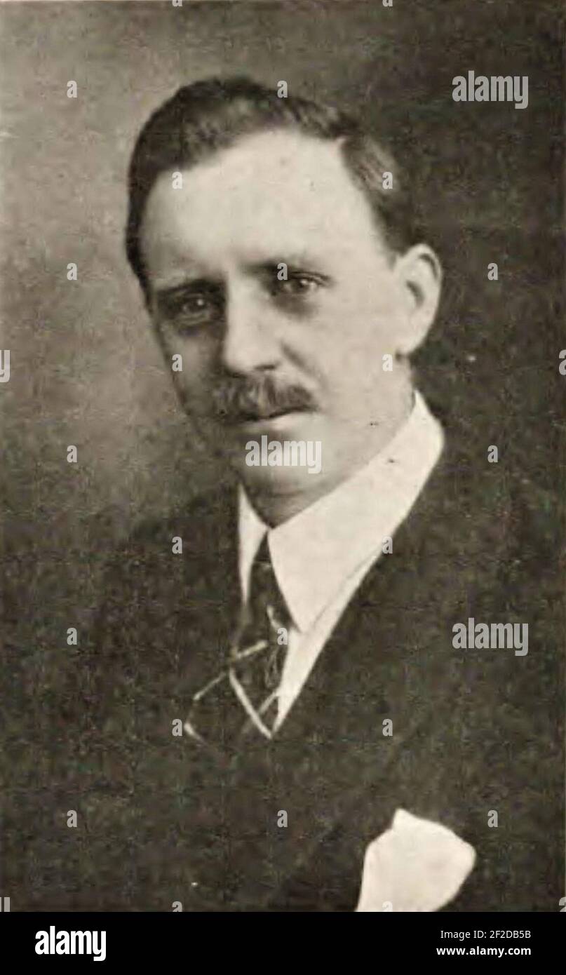 Portrait of Arthur James Cook Stock Photo - Alamy