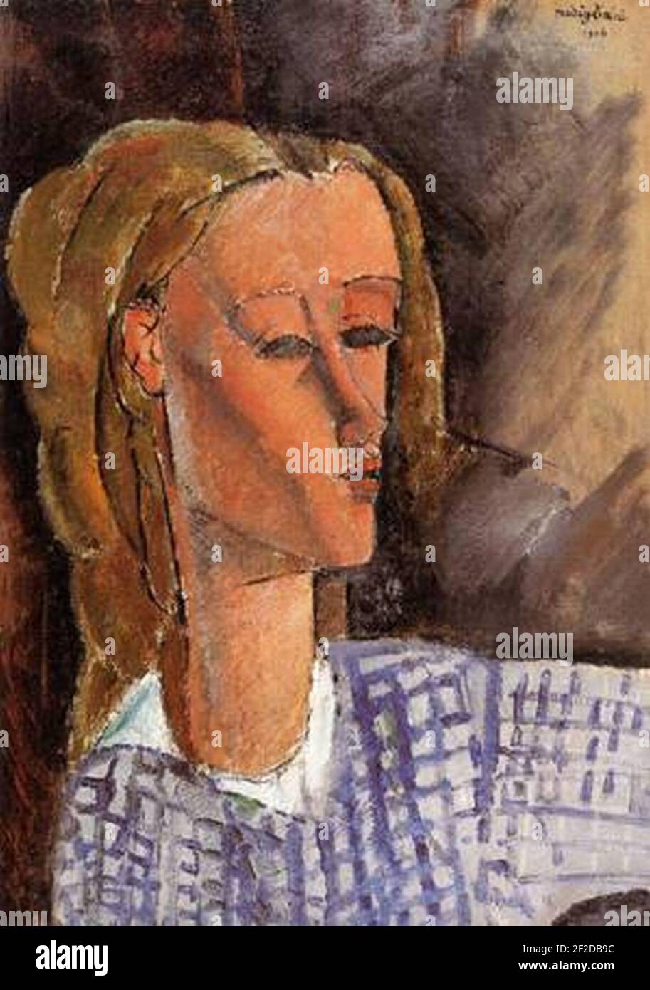 Portrait of Beatrice Hastings 1916 Stock Photo - Alamy