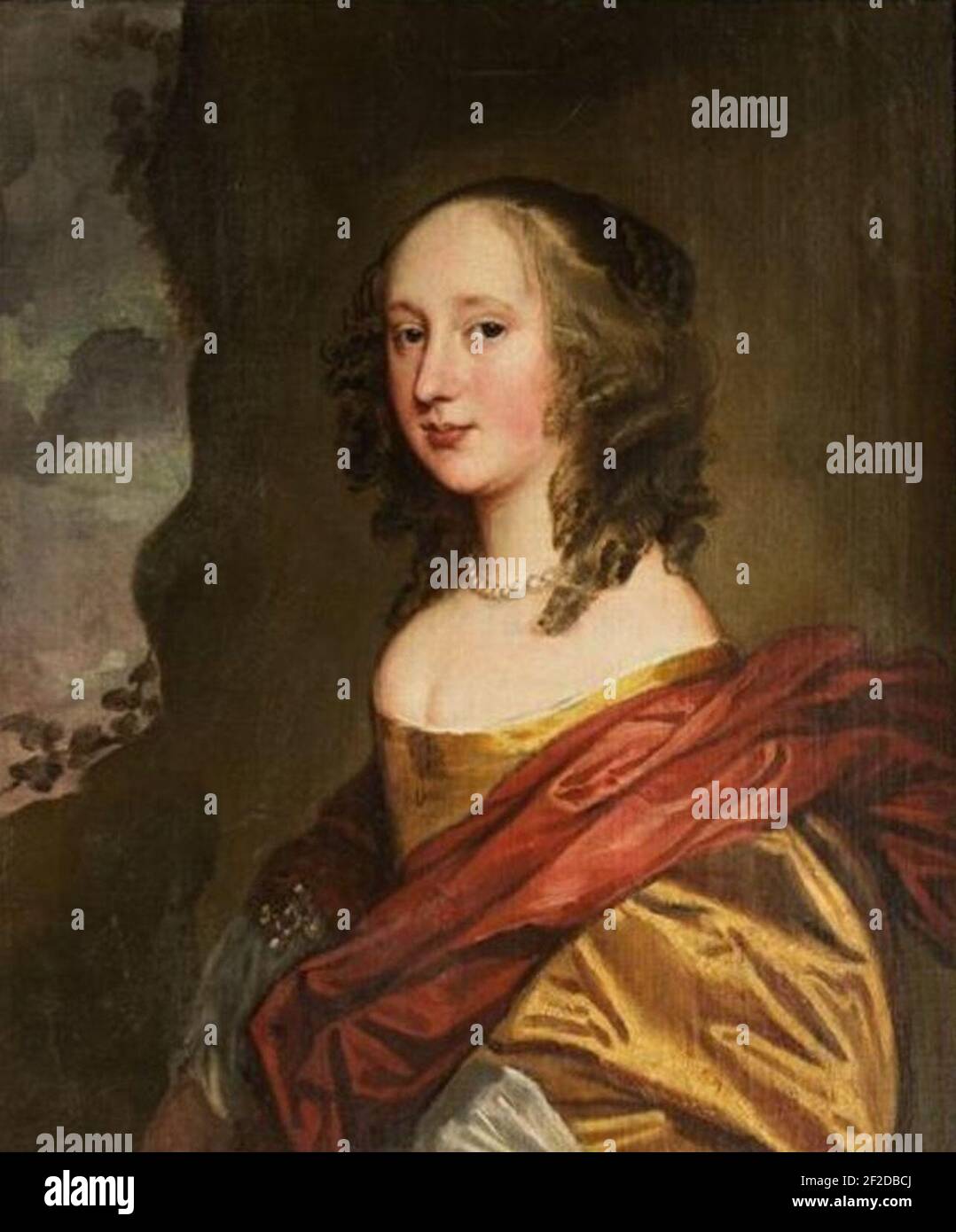 Portrait of Bridget Osborne (née Bertie) (1629-1703), Duchess of Leeds ...