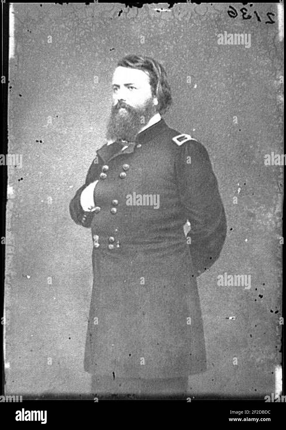 Portrait of Brig. Gen. John Pope, officer of the Federal Army (Maj. Gen ...