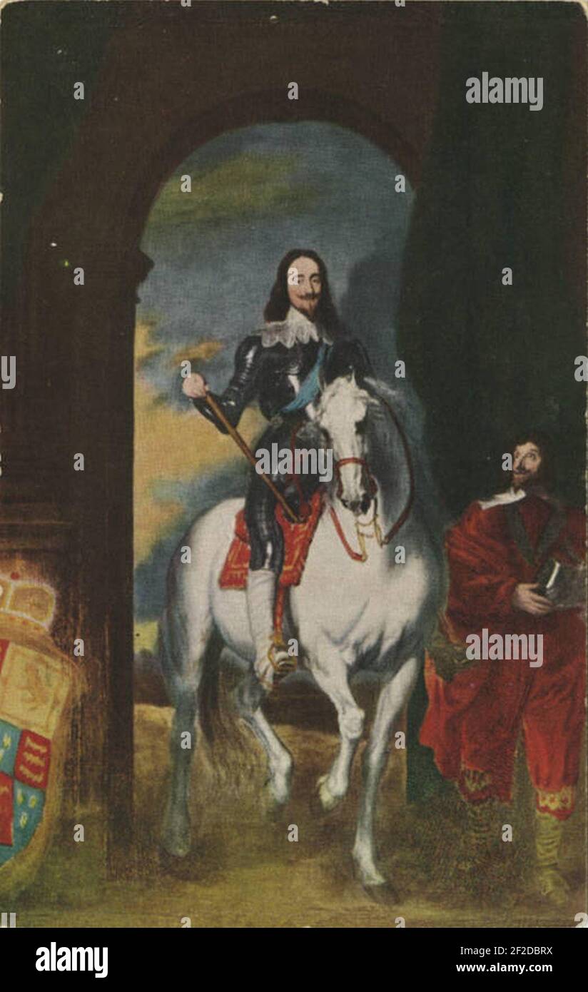 Portrait of Charles I. (Van Dyck.) (Warwick Castle. 12 Stock Photo - Alamy